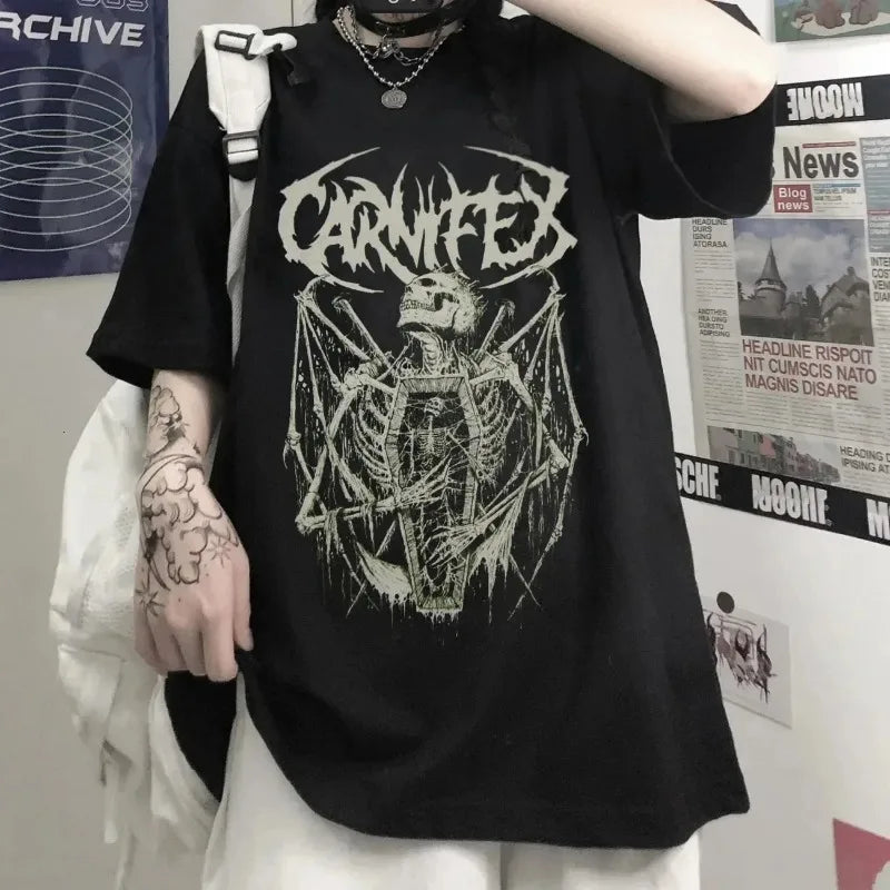 Baggy Goth Shirt | Baggy Clothes