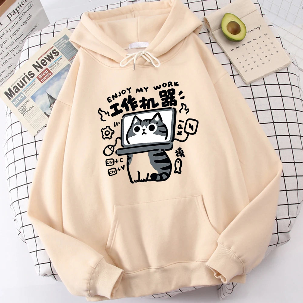 Cat Baggy Hoodie | Baggy Clothes