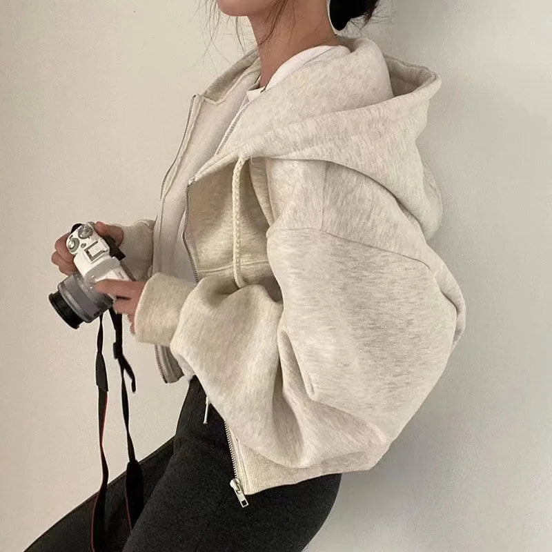 Cropped Baggy Hoodie | Baggy Clothes