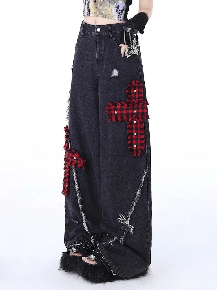 Emo Girl Baggy Jeans | Baggy Clothes