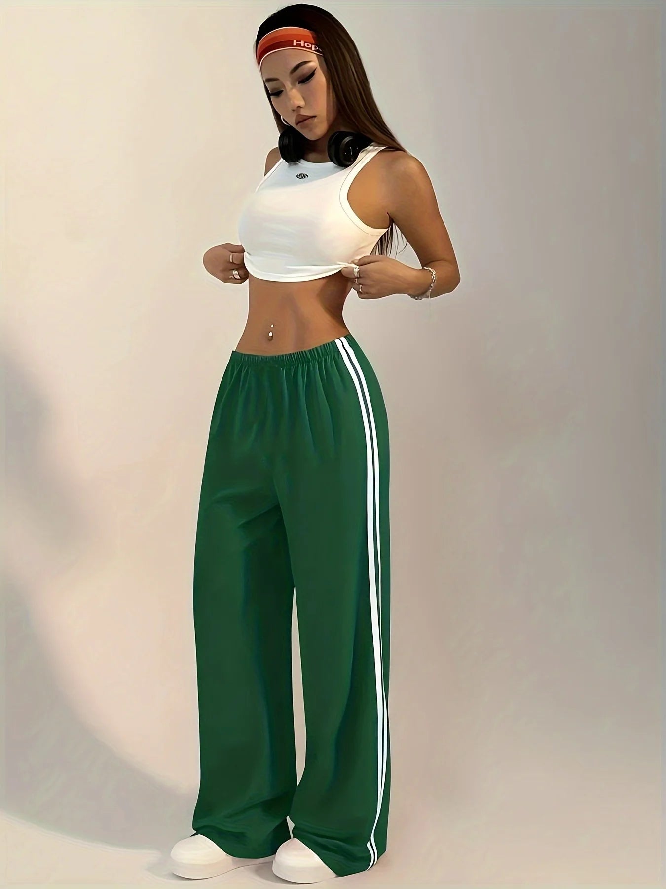 Green Baggy Sweatpants | Baggy Clothes