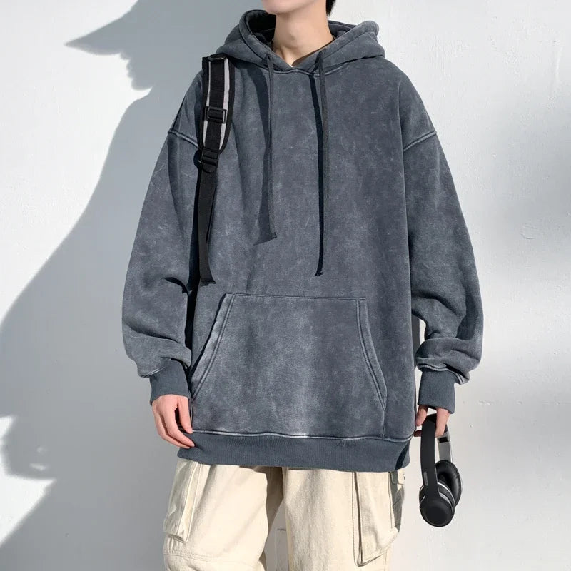 Grey Baggy Hoodie Mens | Baggy Clothes