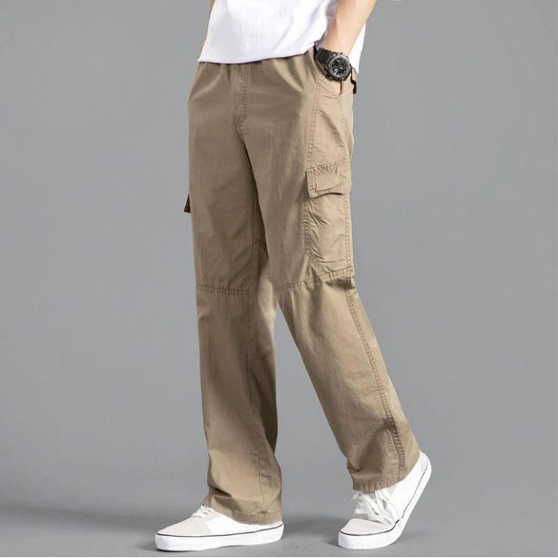 Light Brown Cargo Pants Men | Baggy Clothes