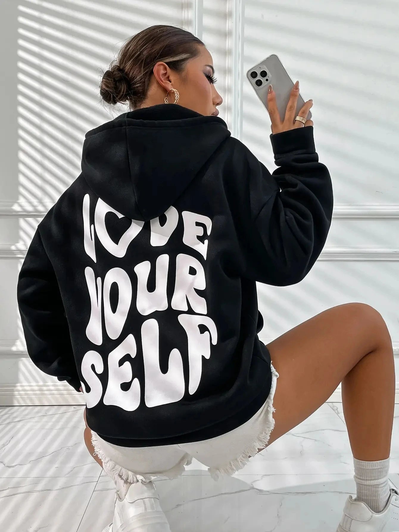 Love Yourself Hoodie | Baggy Clothes
