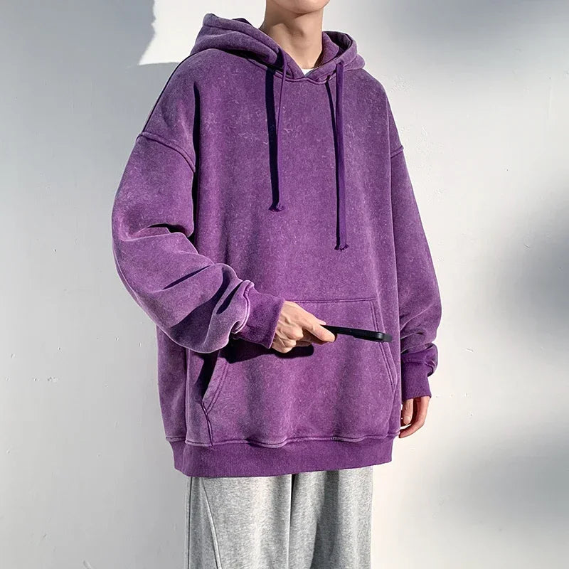 Purple Baggy Hoodie | Baggy Clothes