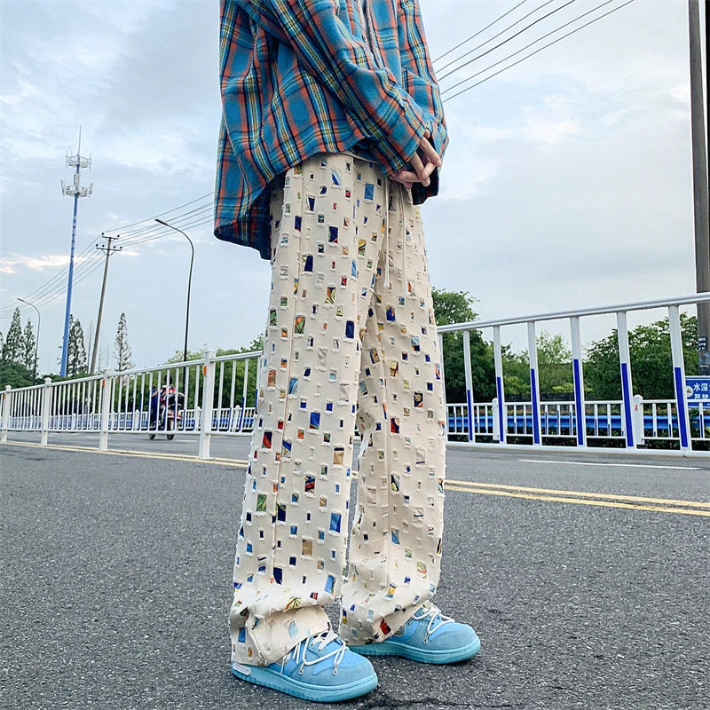 Retro Baggy Pants Men | Baggy Clothes