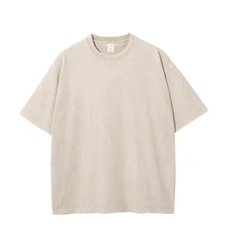 Beige Loose Shirt | Baggy Clothes